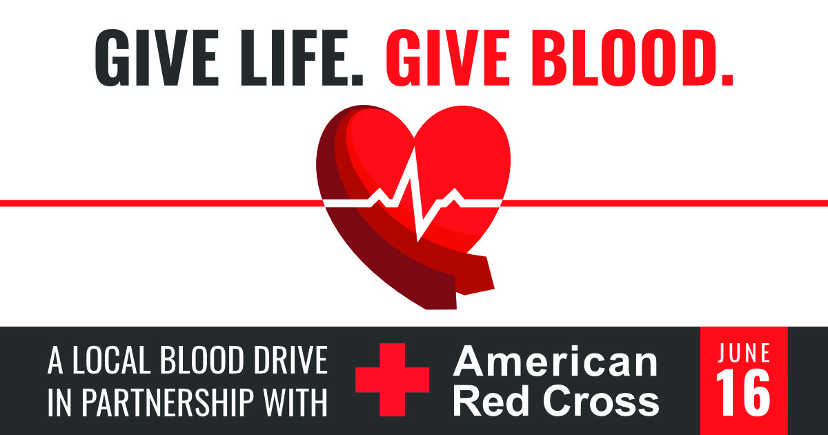 Red Cross Blood Drive | June 16th